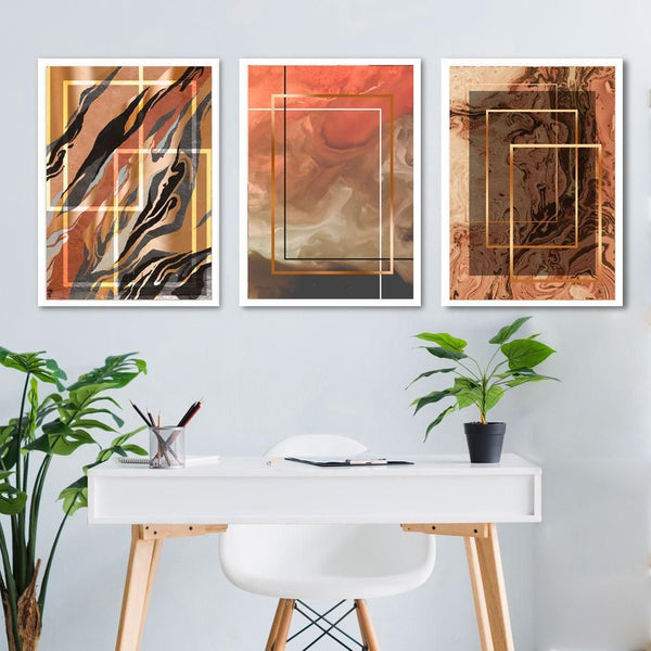 Modern Wall Art Triplet – Frames Galleriaa