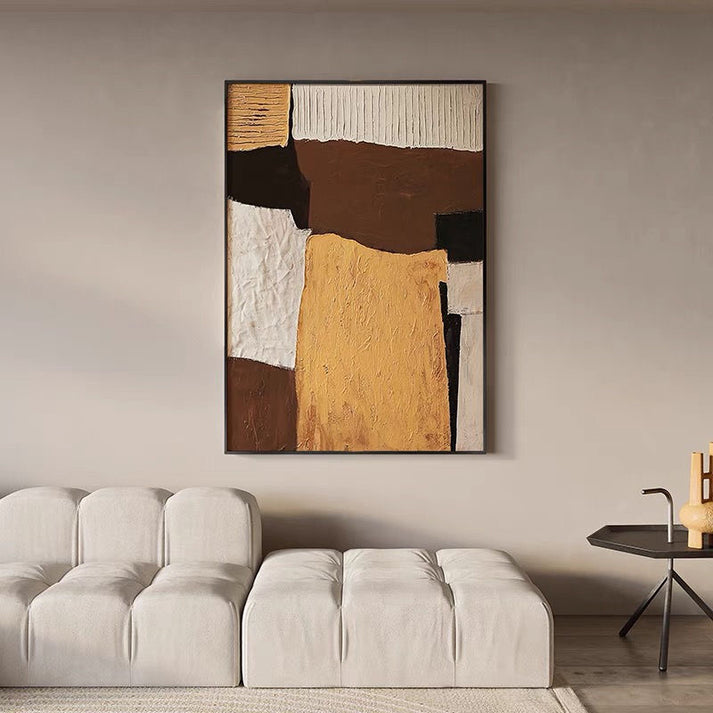 Modern Minimalist Abstract Painting – Frames Galleriaa